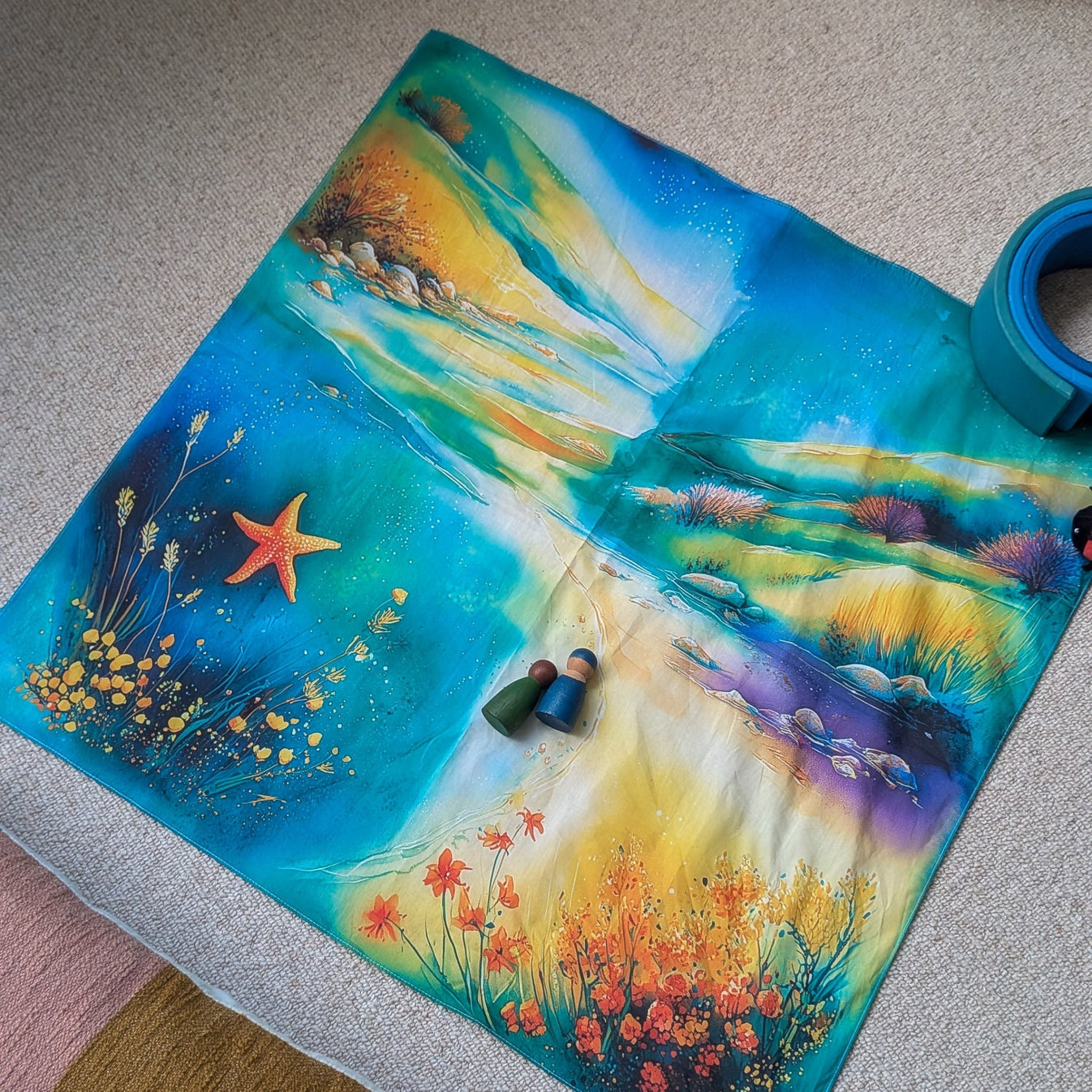The British Wild: UK Habitats Edition Storytime Scarf – Storytime Scarves